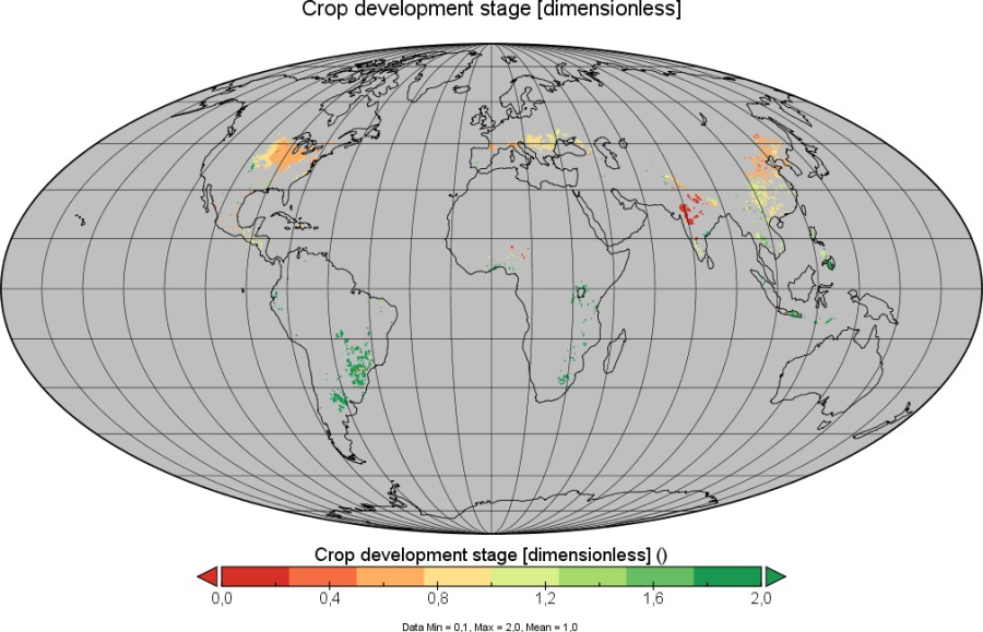 Crop Productivity Indicators Product User Guide And Specification